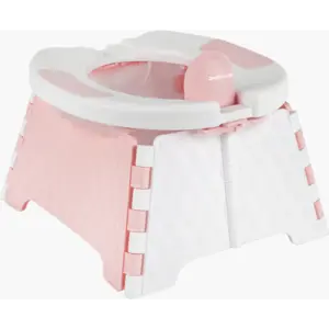 JOOL BABY Portable Potty Chair With Travel Bag - Pink