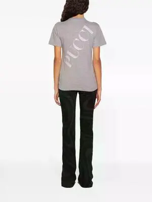 Emilio Pucci Logo-print Cotton T-shirt