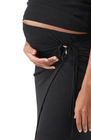 RIPE MATERNITY Rhi Mock Wrap Maxi Skirt