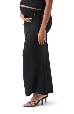 RIPE MATERNITY Rhi Mock Wrap Maxi Skirt