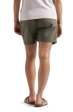 RIPE MATERNITY Cotton Relaxed Fit Short - Moss