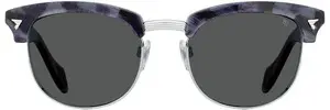 AMERICAN OPTICAL Sirmont 53mm Wayfarer Sunglasses - Gravel Silver - Gyn