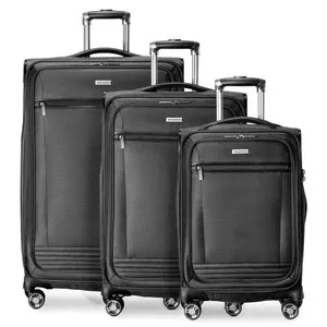 RICARDO BEVERLY HILLS Avalon Softside 3-piece Luggage Set - Black