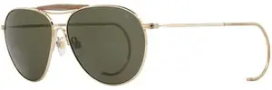 AMERICAN OPTICAL Hazemaster 59mm Aviator Sunglasses - Gold - Gnn-p