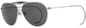 AMERICAN OPTICAL Hazemaster 59mm Aviator Sunglasses - Pewter - Gyn-p