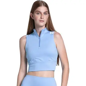 K-Swiss Edge Cut Crop Tennis Tank