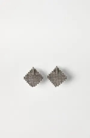 Brunello Cucinelli Sterling Monili Earrings