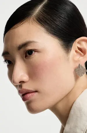 Brunello Cucinelli Sterling Monili Earrings