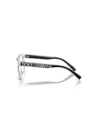 Dolce & Gabbana 50mm Square Optical Eyeglasses