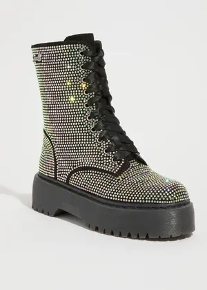 Sparkl Zip Up Boots For Women