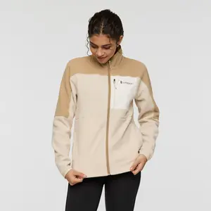 COTOPAXI Abrazo Fleece Full-zip Jacket - Khaki/cream