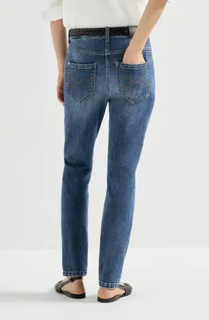 Brunello Cucinelli Slim Trousers - Denim