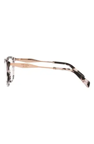 Prada Butterfly Optical Glasses - Pink Tortoise