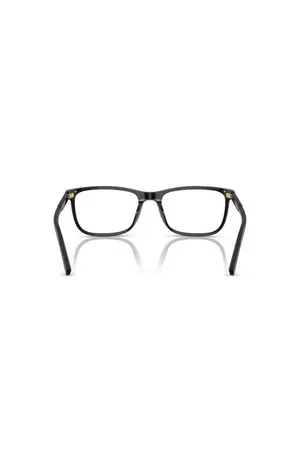 Dolce & Gabbana 55mm Rectangle Eyeglasses - Black