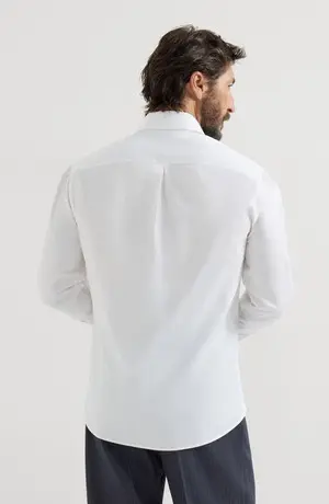 Brunello Cucinelli Spread Collar Shirt