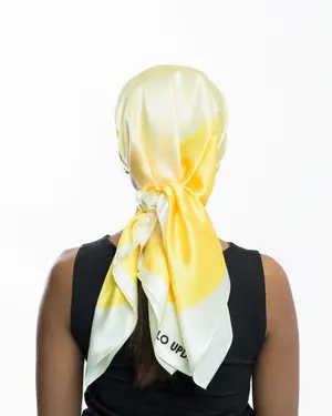 HELLO UPDO 100% Silk Head Scarf