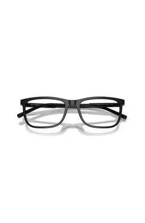 Dolce & Gabbana 53mm Rectangle Eyeglasses - Black
