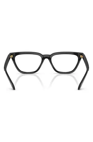 Versace Cat Eye Optical Glasses - Black