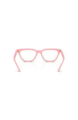 Versace 53mm Cat Eye Optical Glasses