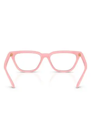 Versace Cat Eye Optical Glasses - Pink