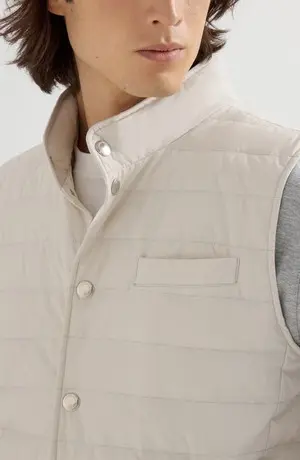 Brunello Cucinelli Taffeta Down Jacket - Panama