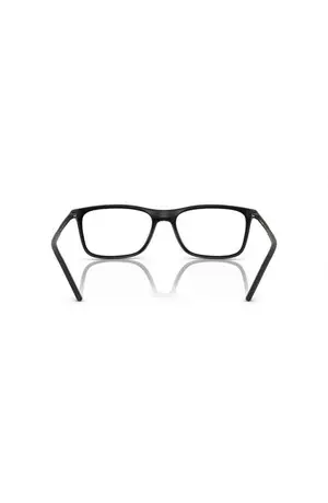 Dolce & Gabbana 53mm Rectangle Optical Glasses - Black