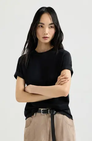 Brunello Cucinelli Jersey T-shirt - Black