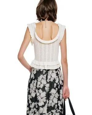 Anna Sui Victorian Pointelle Camisole