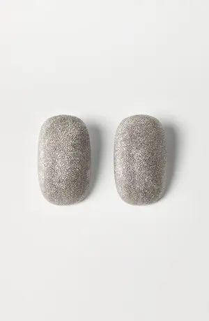 Brunello Cucinelli Shimmer Drop Earrings - Silver