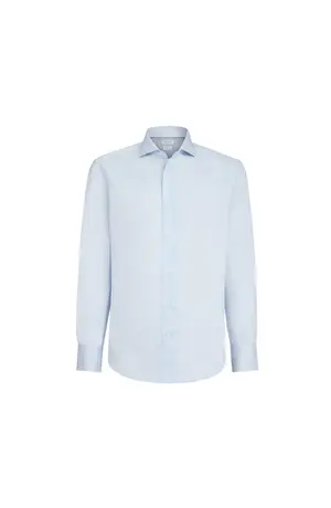 Brunello Cucinelli Twill Shirt - Azure