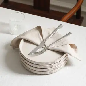 STONE + LAIN Haven Stoneware 4-piece Dinner Plate Set