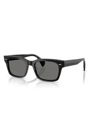 Oliver Spencer Ryce 54mm Polarized Square Sunglasses