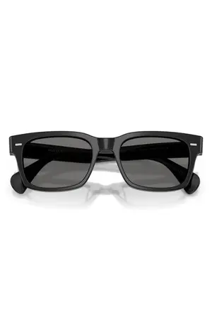 Oliver Spencer Ryce 54mm Polarized Square Sunglasses