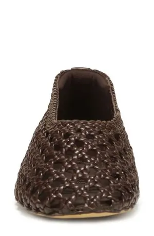 Sam Edelman Shira Knotted Flat - Dark Brown
