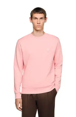 Sandro Heart Patch Crewneck