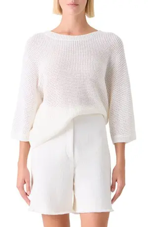 Akris Linen & Cotton Sweater