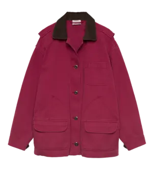 DÔEN Pascual Jacket - Washed Crimson