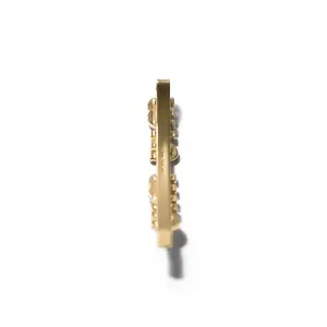 Miu Miu Enameled Metal Hair Clip