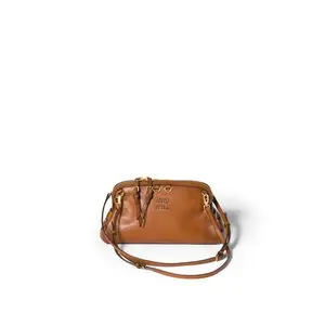 Miu Miu Caprice Leather Clutch