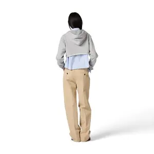 Miu Miu Cropped Hoodie Jacket