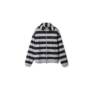 Miu Miu Striped Jersey Hoodie