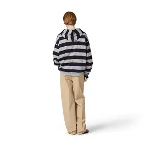Miu Miu Striped Jersey Hoodie