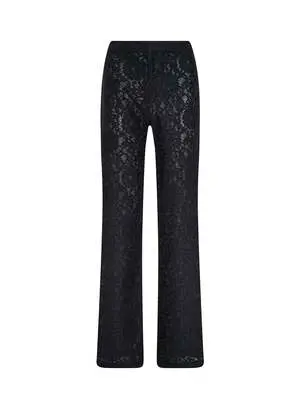 L'Agence Livvy Lace Trouser - Black