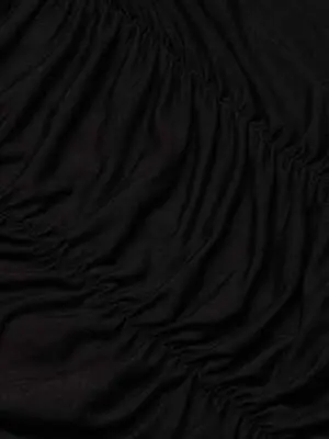 L'Agence Baliegh Ruched Bodysuit - Black