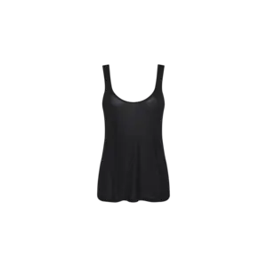 L'Agence Celia Scoopneck Tank Top - Black