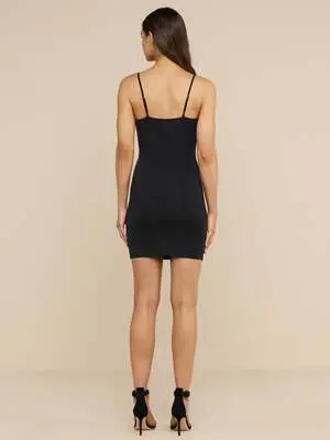 L'Agence Raye Slip Lining Dress - Black