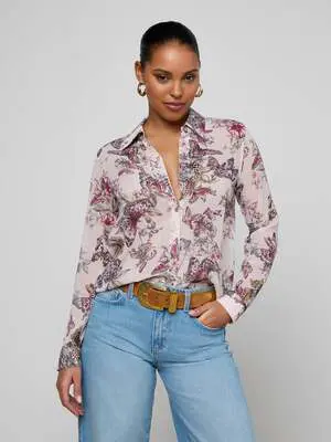 L'Agence Laurent Blouse Top