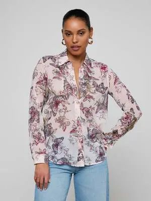 L'Agence Laurent Blouse Top