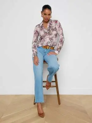 L'Agence Laurent Blouse Top