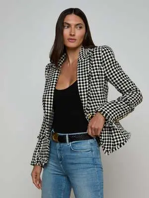 L'Agence Kaisley Tweed Blazer